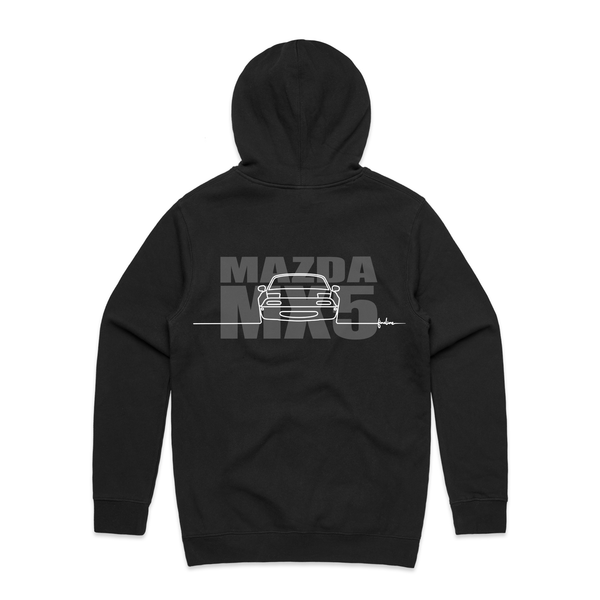 Fineline - Hoodie - MAZDA MX5 – Fineline Apparel Co